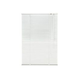 Liedeco Jalousie &raquo;Aluminium-Jalousie&laquo; mit Bohren freih&auml;ngend Aluminium wei&szlig; 130 cm