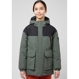 Jack Wolfskin Funktionsparka »TEEN 2L INS PARKA Y« mit Kapuze slate-green S S 2 Hüfttaschen, Brusttasche