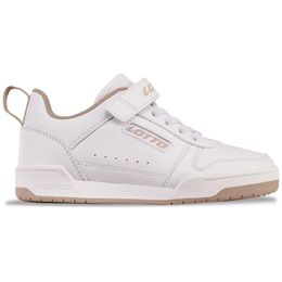 Lotto Sneaker - in kinderfu&szlig;gerechter Passform WHITE-BEIGE 25 25 Sneaker von Lotto f&uuml;r Kinder