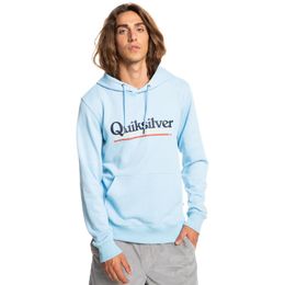 Quiksilver Kapuzensweatshirt »On The Line« Airy Blue XXL XXL Stoff: Baumwolle ...