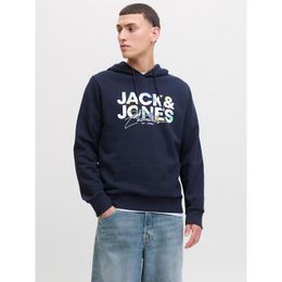 Jack & Jones JACK & JONES Kapuzensweatshirt &raquo;JJGEPLAS SWEAT HOOD&laquo; Sky Captain M M Sweater von Jack & Jones