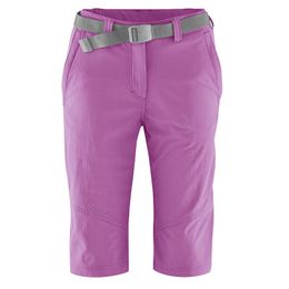 Maier Sports Funktionsshorts »Lawa« Damen Shorts, kurze Wanderhose, Outdoorhose mit 2 Taschen, Regular Fit pastelllila 21 - Kurzgrößen Kurzgrößen...