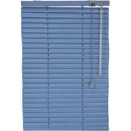 SUNLINES Jalousie mit Bohren freih&auml;ngend Aluminium aquablau 120 cm