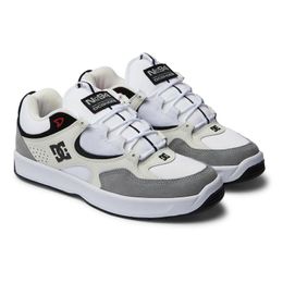 DC Shoes Skateschuh &raquo;Kalynx Zero&laquo; Grey/Black/White 9(42) 9(42) Material: Leder-, Nubukleder-, Wildleder-...