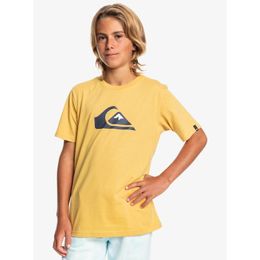 Quiksilver T-Shirt »Comp Logo« Rattan 12(148-156cm) 12(148-156cm) Stoff: leichter Baumwoll-Jersey [160 g/m2]