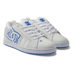DC Shoes Sneaker »Net« White/Grey/Blue 16(52) 16(52) Nubukleder- und Lederobermaterial