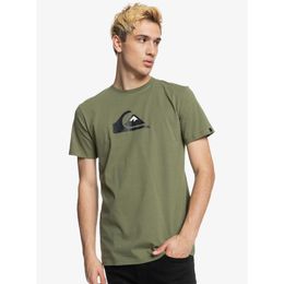 Quiksilver T-Shirt »Comp Logo« Four Leaf Clover XL XL Stoff: leichter Baumwoll-Jersey [160 g/m2]