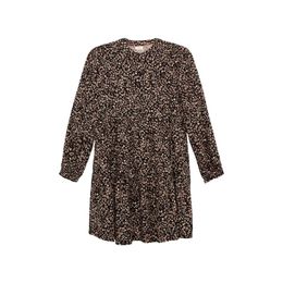 s.Oliver JUNIOR Sommerkleid Ohne Taschen mit All-Over Print black aop 164 - N-Gr N-Gr 164 Kleid von s.Oliver JUNIOR