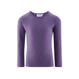 happy girls T-Shirt in Basic-Form dark violet 122 122 Casual Stil, perfekt kombinierbar f&uuml;r einen entspannten Look