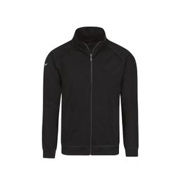 TRIGEMA Trainingsjacke »Raglanjacke« 1 Stk. tlg. schwarz S S DELUXE-Single-Jersey