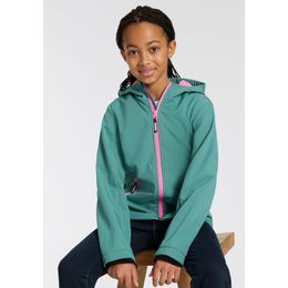 CMP Softshelljacke »KID G JACKET FIX HOOD für Kinder43405465« 1 Stk. tlg. mit Kapuze Atmungsaktiv & Wasserabweisend & Windabweisend & für Kinder...