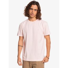 Quiksilver T-Shirt &raquo;Essentials&laquo; Veiled Pink L L Stoff: Reiner BaumwollStoff [190 g / m2]