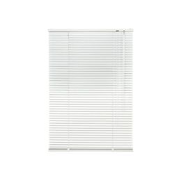 Liedeco Jalousie &raquo;Aluminium-Jalousie&laquo; mit Bohren freih&auml;ngend Aluminium wei&szlig; 160 cm