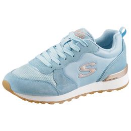 Skechers Sneaker »OG 85 - GOLDN GURL« Schnürschuh, Original-Retro-Jogginschuh mit Air-Cooled Memory Foam hellblau 37 37 Skechers Hybrid-Sneaker...