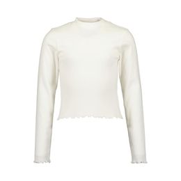 Blue Seven Langarmshirt mit schmalem Stehkragen und tollen Wellenkanten OFFWHITE 140 140 Shirt mit langem Arm von Blue Seven