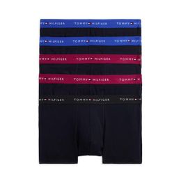 Tommy Hilfiger Underwear Trunk »5P TRUNK« 5 Stk. tlg., mit Logobund bright blue/grape valley/black XL (54) XL (54) 5er-Pack klassische Trunks von...