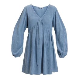 Roxy Minikleid »Easy Streets« Infinity Blue XL - US-Größen US-Größen XL Material: Texturierte Doppelgaze aus...