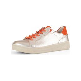 Gabor Sneaker »Sneaker Leder« Puder 44 44 Absatzhöhe: 15 cm