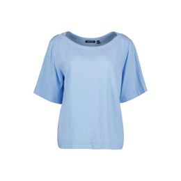 Blue Seven Klassische Bluse »Bluse« 1 Stk. tlg. 527 - BLAU 44 44 Hübsche Damen Basic Bluse mit U-Boot Ausschnitt