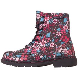 Kappa Damen Schn&uuml;rstiefelette - mit farbenfrohem Allover Print bunt 36