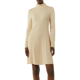 comma, COMMA Strickkleid Ohne Taschen mit Rippstruktur beige 34 - N-Gr N-Gr 34 Kleid von COMMA