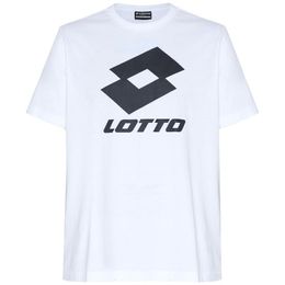 Lotto T-Shirt - mit plakativem Logoprint BRIGHT WHITE XL (56/58) XL (56/58) Rundhals T-Shirt von Lotto für Herren