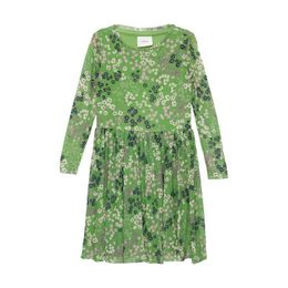 s.Oliver JUNIOR Sommerkleid Ohne Taschen mit All-Over Print green 110 - N-Gr N-Gr 110 Kleid von s.Oliver JUNIOR