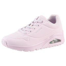 Skechers Sneaker »Street Uno - Stand on Air« Freizeitschuh, Halbschuh, Schnürschuh mit Memory Foam rosé 41 41 Mit hochgezogener Zehenkappe und...