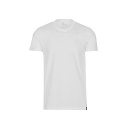 TRIGEMA T-Shirt »Slim Fit T-Shirt aus DELUXE Baumwolle« 1 Stk. tlg. weiss L L DELUXE-Single-Jersey