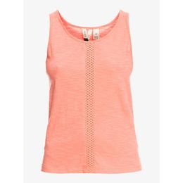 Roxy Tanktop &raquo;Flying Dove&laquo; Fusion Coral S S Stoff: Baumwollstoff [155 g/m2]