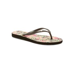 Roxy Sandale »Bermuda Print« Black/Pink/Soft Lime 10 (41) 10 (41) Obermaterial: Weiches, strukturiertes...