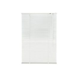 Liedeco Jalousie &raquo;Aluminium-Jalousie&laquo; mit Bohren freih&auml;ngend Aluminium wei&szlig; 130 cm