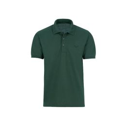TRIGEMA Poloshirt »Poloshirt in Piqué-Qualität« 1 Stk. tlg. tanne S S Piqué Qualität