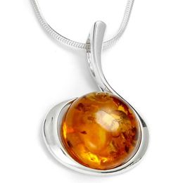 OSTSEE-SCHMUCK Kette mit Anh&auml;nger &raquo;Kette mit Anh&auml;nger Leonie&laquo; 42cm Sch&ouml;ner Anh&auml;nger f&uuml;r die moderne Frau