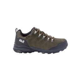 Jack Wolfskin Hikingschuh »REFUGIO TEXAPORE LOW M« hellbraun UK8-EU42 UK8-EU42 Wanderschuh für leichte Tagestouren