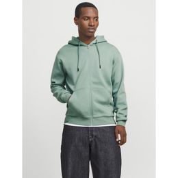Jack & Jones JACK & JONES Kapuzensweatjacke »JJEBRADLEY mit Kapuze, ideal für kalte Jahreszeit« mit Kapuze Iceberg Green XL XL Herren-Sweatjacke von Jack & Jones