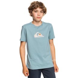 Quiksilver T-Shirt »Comp Logo« Citadel Blue 12(148-156cm) 12(148-156cm) Stoff: leichter Baumwoll-Jersey [160 g/m2]