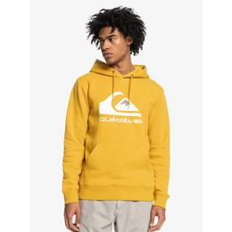 Quiksilver Hoodie &raquo;Big Logo&laquo; Nugget Gold L L Stoff: Baumwoll-Polyester-Mischgewebe [280...