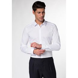 Eterna Langarmhemd »SUPER SLIM« NON IRON (bügelfrei) weiß 41 - Normalgrößen Normalgrößen 41 Passform laut Hersteller: Super Slim Fit