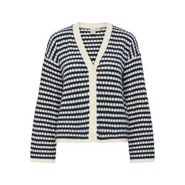 Y.A.S Strickjacke »YASCIBYL LS KNIT CARDIGAN NOOS« Birch Stripes:NAVY BLAZER S S Gestrickter Cardigan von YAS