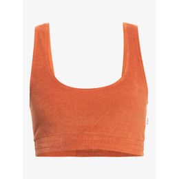 Roxy Crop-Top &raquo;Threes Company&laquo; Baked Clay L L Material: Mischgewebe aus Baumwolle und...