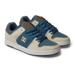 DC Shoes Sneaker Grey/Blue/White 4(36) 4(36) Obermaterial aus Leder, Nubuk, Wildleder oder Mesh