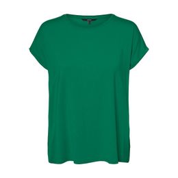 V&eacute;ro Moda VERO MODA Rundhalsshirt &raquo;VMAVA PLAIN SS TOP GAJRS NOOS&laquo; Bosphorus L L Kurzarm-Design, ideal f&uuml;r warme Tage oder als Layering-Basis