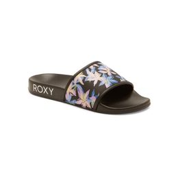 Roxy Sandale »Slippy Iv« Black/Boysenberry 8,5(39) 8,5(39) Obermaterial: Bedrucktes...