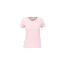 Alpha Industries T-Shirt »Basic T-Shirt SL W« pastel pink S S Single Jersey Stoff