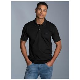 TRIGEMA Poloshirt »Poloshirt DELUXE Piqué« 1 Stk. tlg. schwarz XL XL DELUXE-Piqué-Qualität