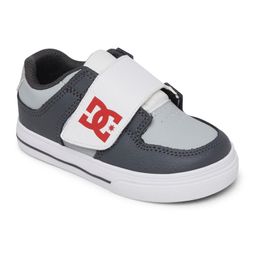 DC Shoes Sneaker »Pure« Grey/Red/White 9(25,5) 9(25,5) Leder, Nubuk oder Canvas Obermaterial