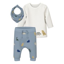 name it Langarmshirt »NBMVACION LS TOP BOX SET« Set, 2 Stk. tlg. Cloud Dancer 74 74 Top von name it für Jungen
