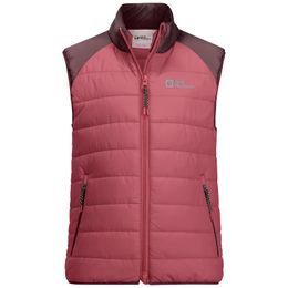 Jack Wolfskin Steppweste »ZENON VEST K« soft-pink 128 128 Leichte Softshell-Isolationsweste für Kinder