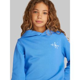 Calvin Klein Jeans Kapuzensweatshirt »SMALL MONOGRAM HOODIE« für Kinder bis 16 Jahre und mit Logoschriftzug Mesmerizing Blue 10 (140) 10 (140)...